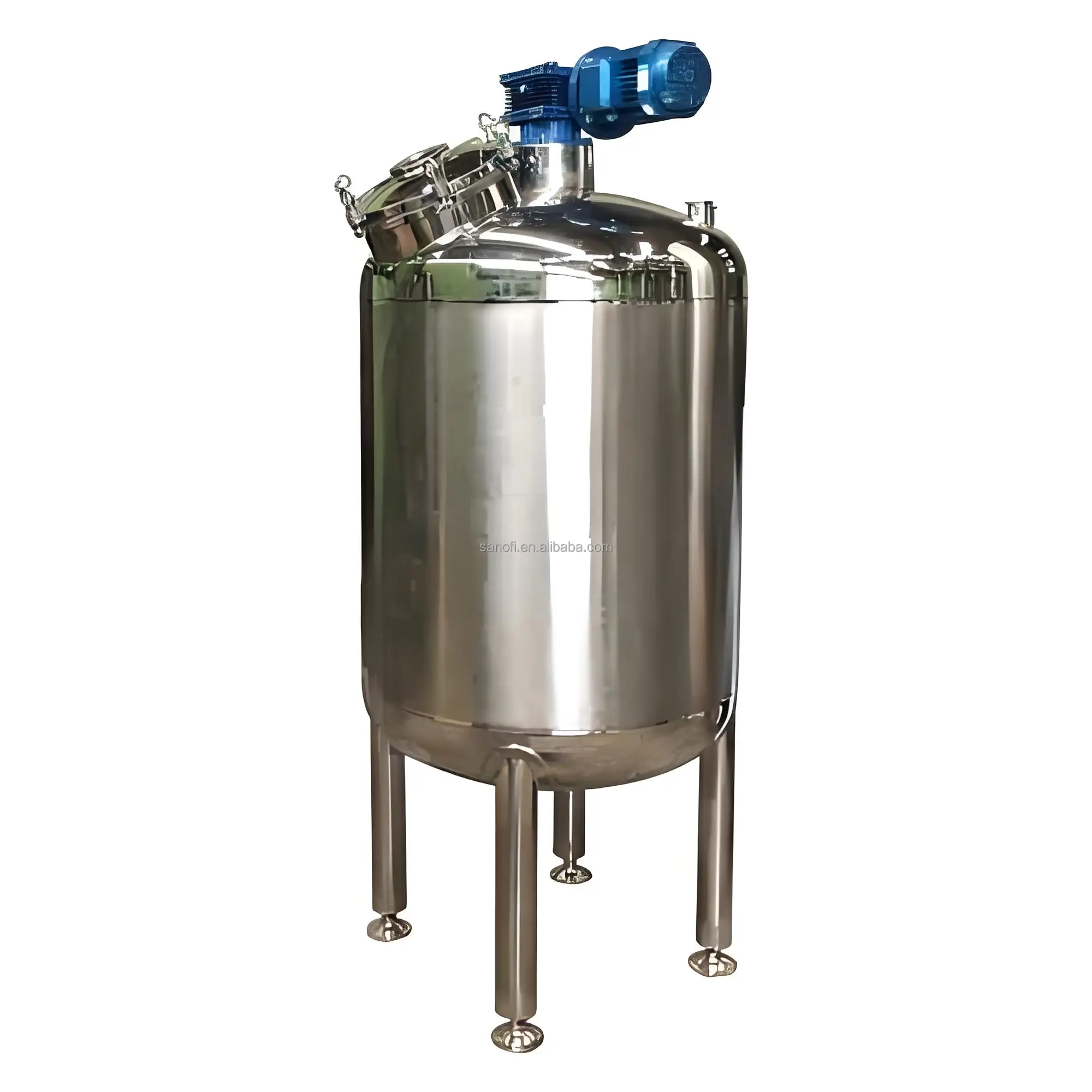 6000L Ice Cream and Chocolate Mixing Tank with Agitation and Heat ...