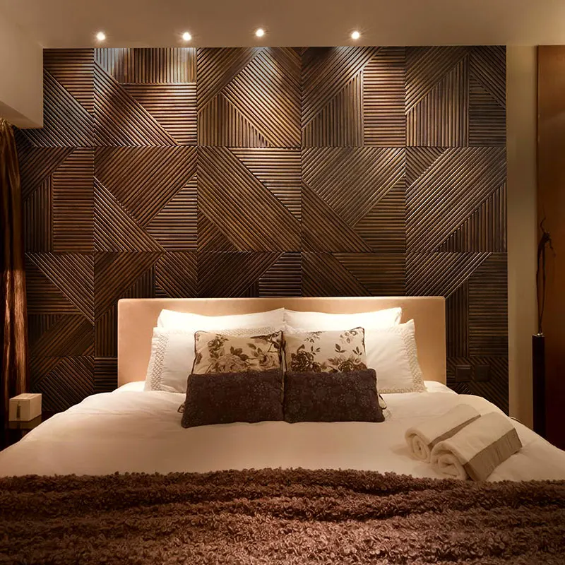 3D Wood Panel Decorative Wall Sheets for Interior & Exterior
