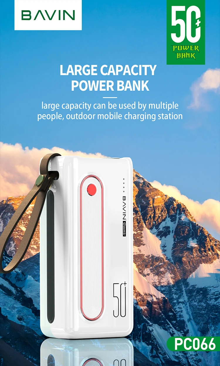 BAVIN Power Bank 50000mah - Ultimate High Capacity Battery