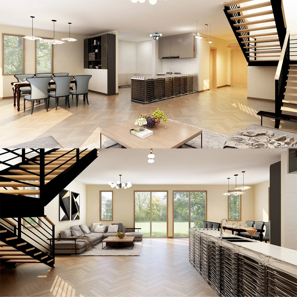 257 SQM 3 Bedroom 10 Module Design Price Pre Fab Home Casas Modern ...