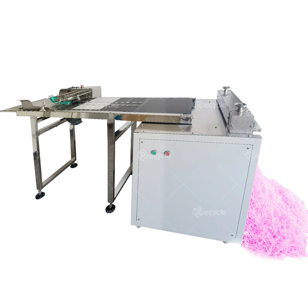 Automatic Gift Crinkle Paper Shredder And Cutting Machines For Filling ...