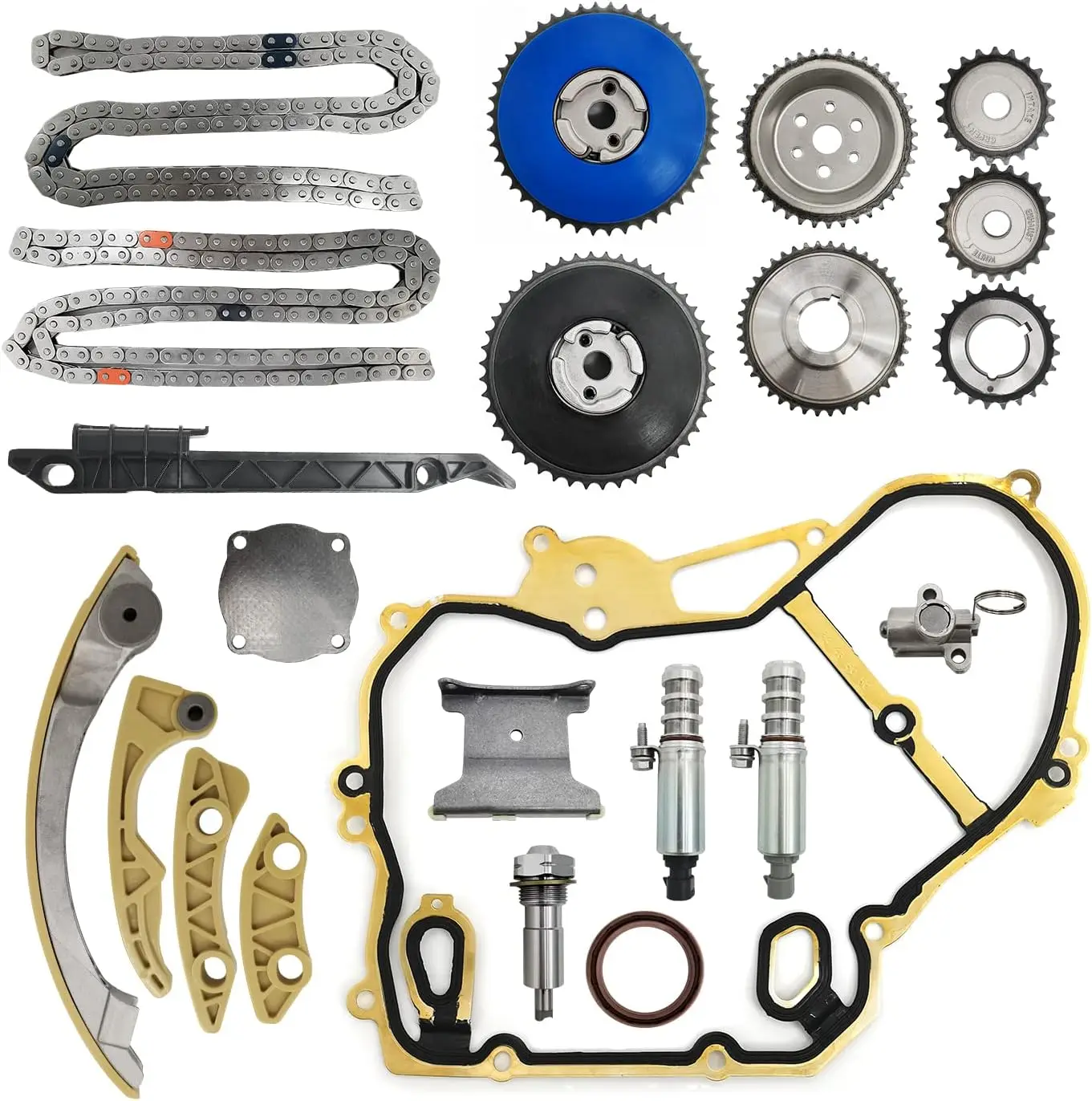 9-4201s Timing Chain Kit Actuator Gear Cover Gasket Compatible For 09 ...