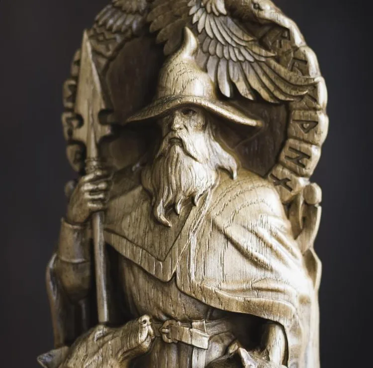 Thunder God Thor Garden Home Altar Heathen Decorations