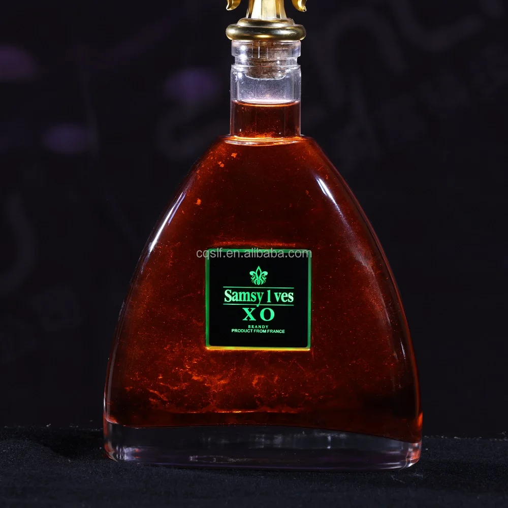 Custom 3m Brandy Label Sticker El Glow Sticker Waterproof Glow Wine ...