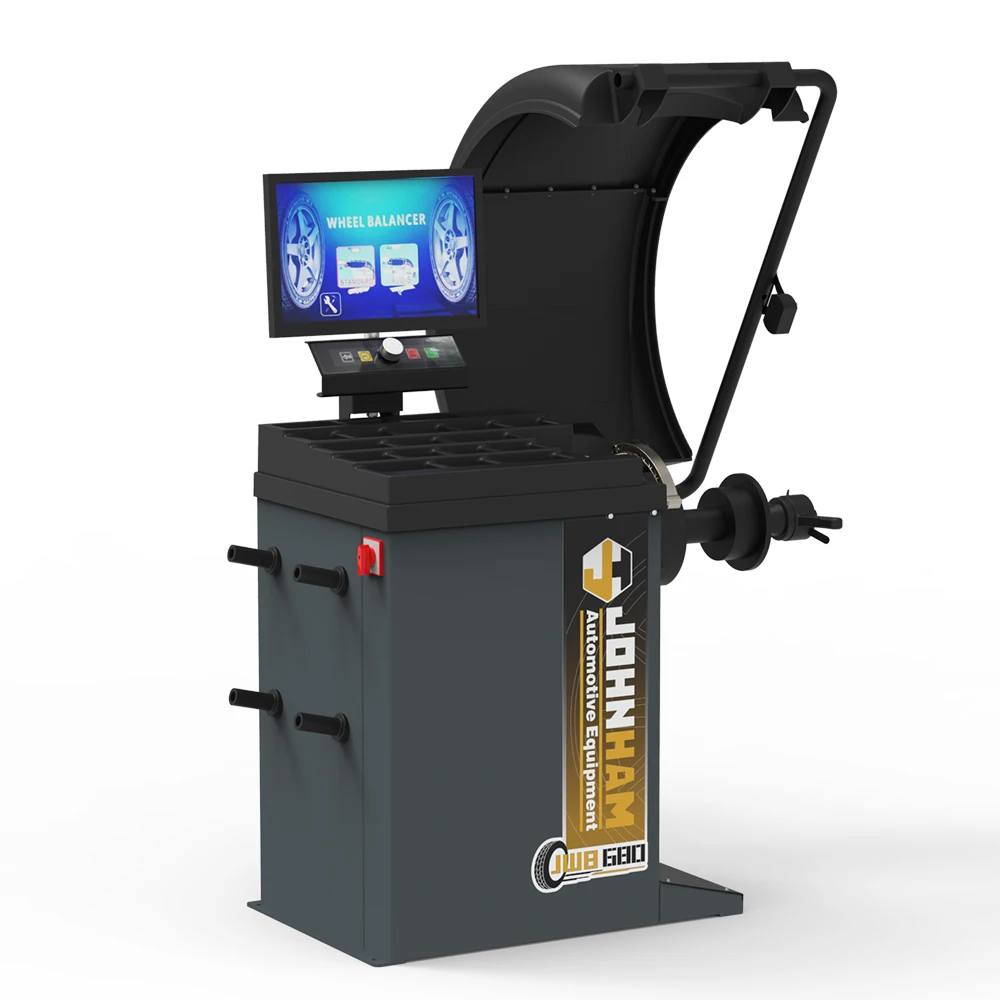 LCD Display Wheel Balancing Machine Car Tyre Balancing Machine Tire ...