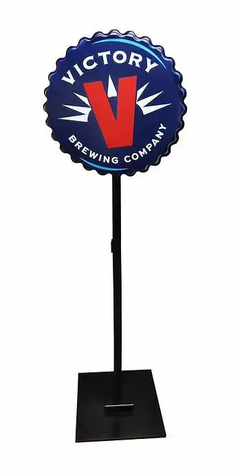 Metal & Wood Pole Toppers - Custom Sign Display Solutions