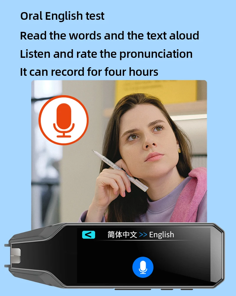Kids Translation Pen Device for Scanning and Translating Texts and ...