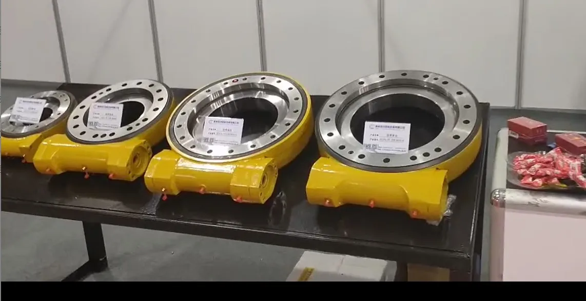 Slewing Drive Solar Tracker Photovoltaic Single Worm Se7 With Hydraulic ...