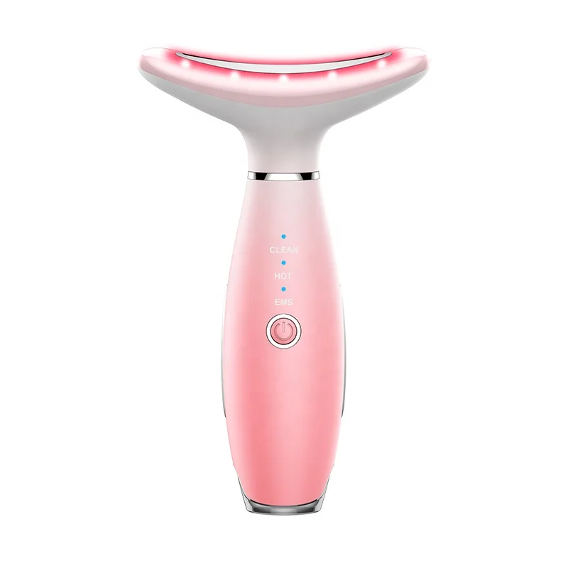 Progressive color neck anti-wrinkle machine Skin vibration massage ...