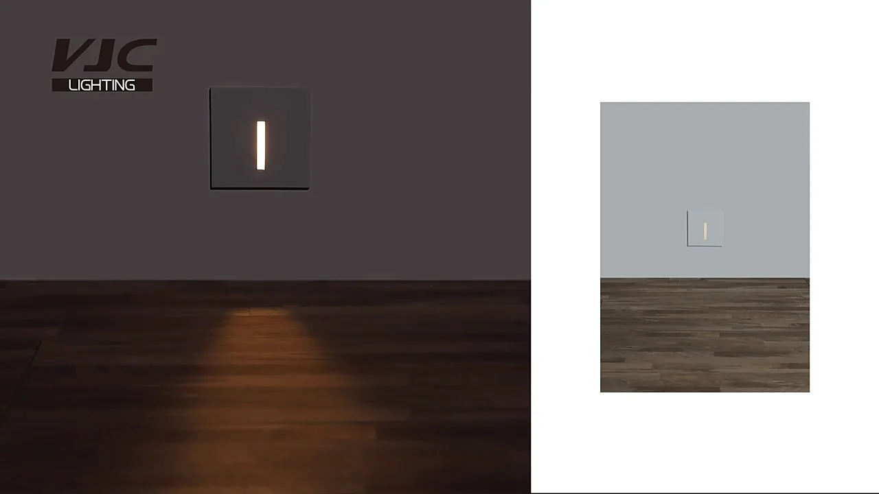 Micro Square Lamps Ip65 Outdoor/indoor Lamps Led 1/2w Aluminum Led ...