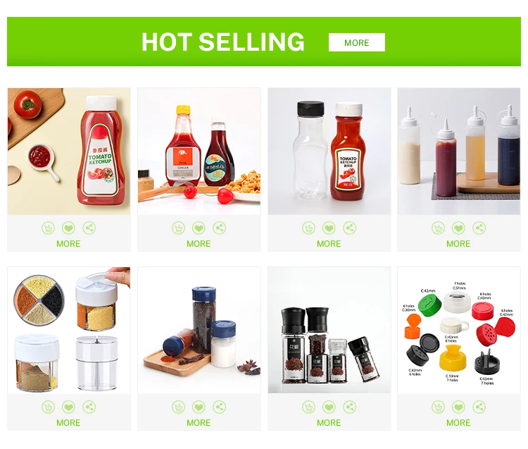 PET Empty Plastic Seasoning Bottles - Sustainable Storage