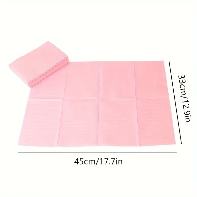 50 Piece/bag Disposable Nail Art Table Towels Mat Waterproof ...