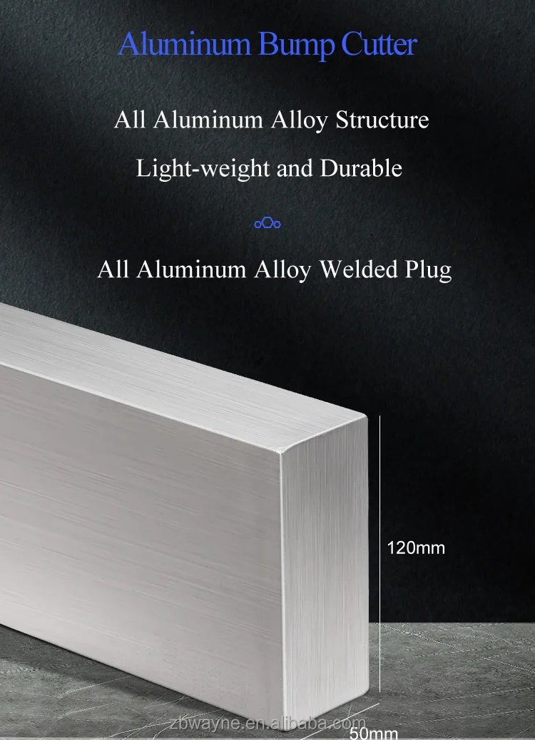 Wayne Heavy Duty Concrete Aluminum Bump Cutter - 3000mm