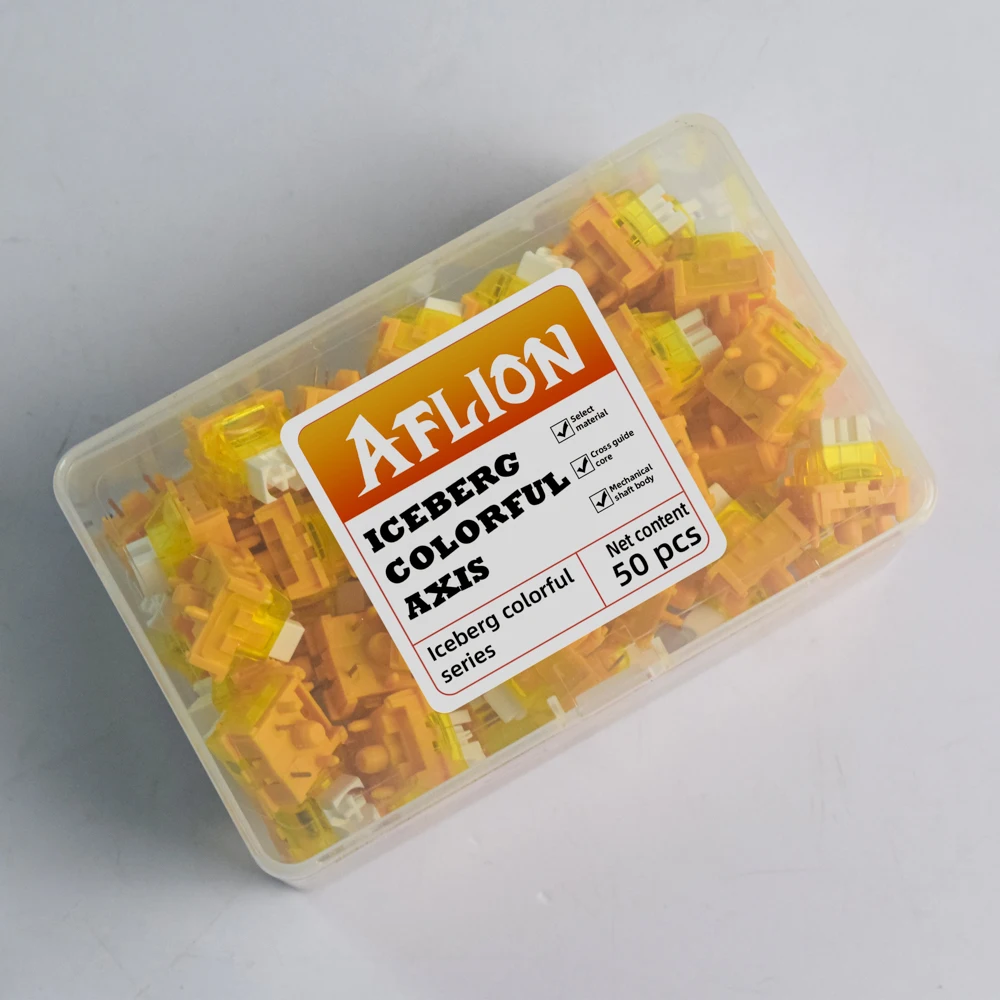 Aflion Iceberg Axis Computer Hot Swap Keyboard Switch Light Tactile ...