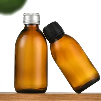 High Quality 500ml Oral Glass Bottles Round Oral Liquid Medicine Bottle ...