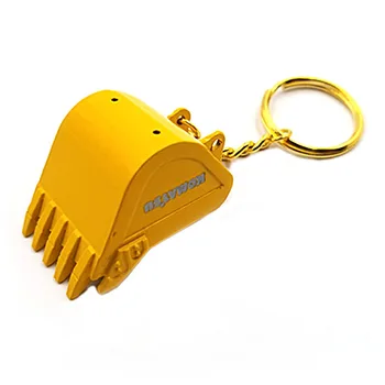 Custom Excavator Keyring 3d Excavator Bucket Keychain For Giveaway ...