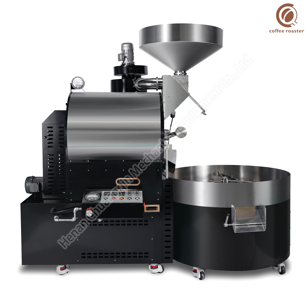 15kg 30kg 60kg PLC Controlling System Commercial Coffee Roaster Machine