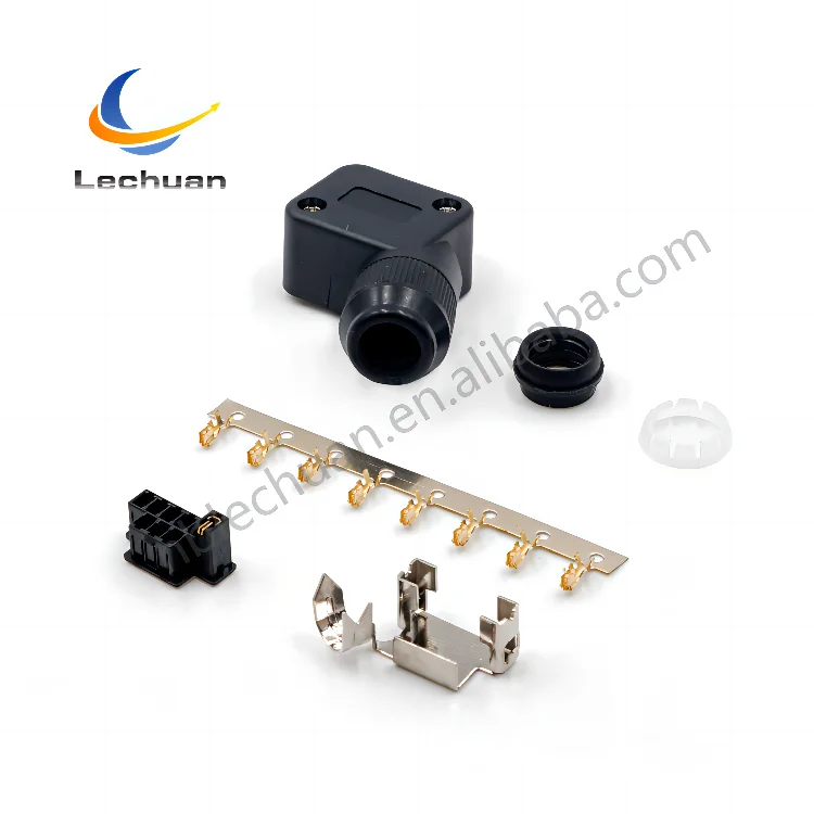 LECHUAN 504678-0070 9 Position Female Receptacle Gold Contact Plating ...