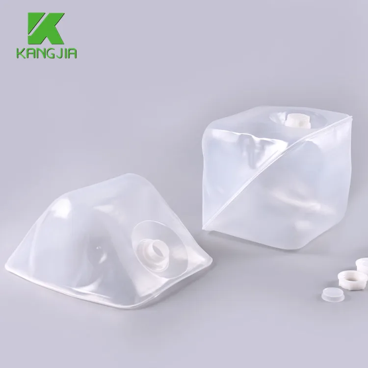 LDPE Plastic 10L Cubitainer - Foldable Liquid Container