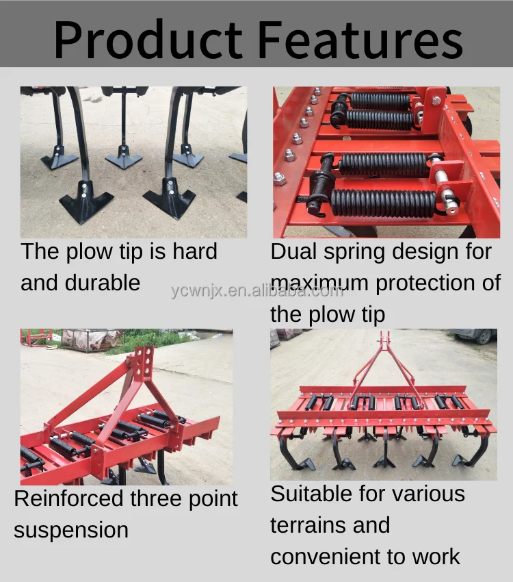 9 Tooth Cultivator Agricultural Intercropping and Weeding Machine ...