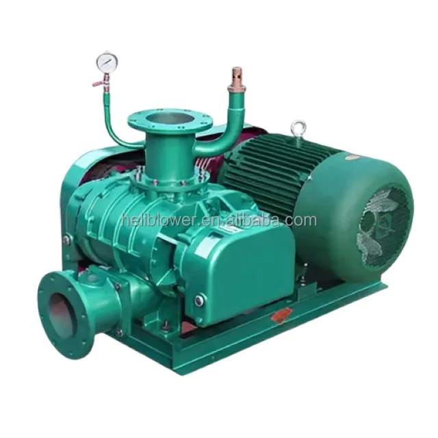 China 3 Lobe Roots Type Blower Pump 5.5kw In Biogas Plant - Buy Root ...