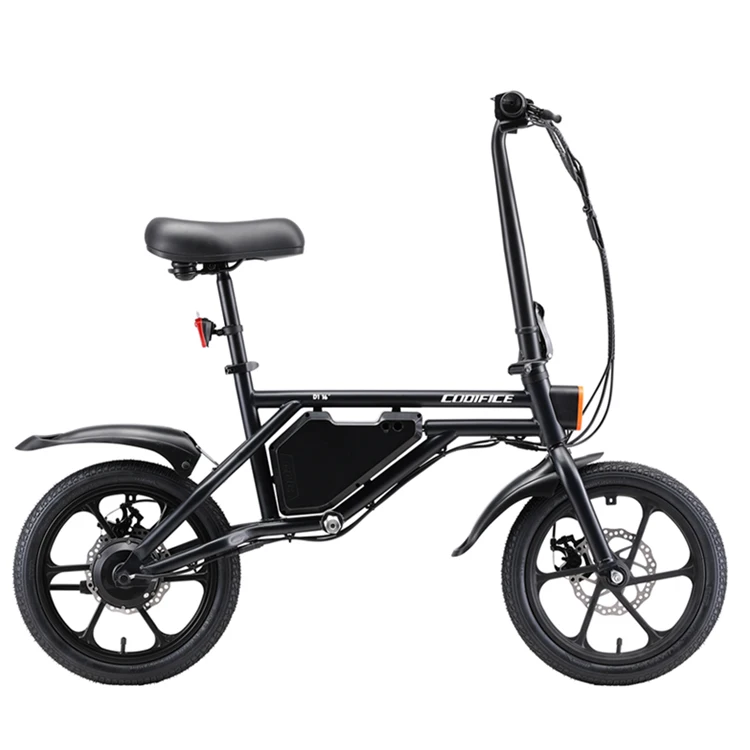 Small Size Electric City Bicycle Long Range 20km 45km Range Small ...