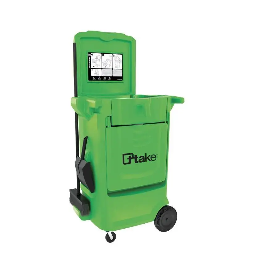 Universal Absorbent Recycler Cleaning Carts for Convenient Recycling ...