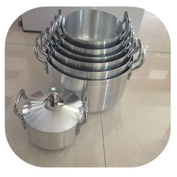 Factory Produce 7pcs Aluminum Cooking Pot Set For Africa Market 16-28cm ...