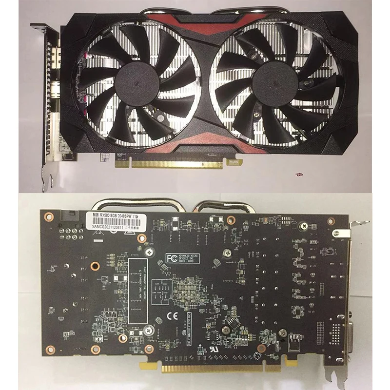 Best Price Radeon Amd Rx 580 8gb 580 590 Chip Graphics Card Gddr5 ...