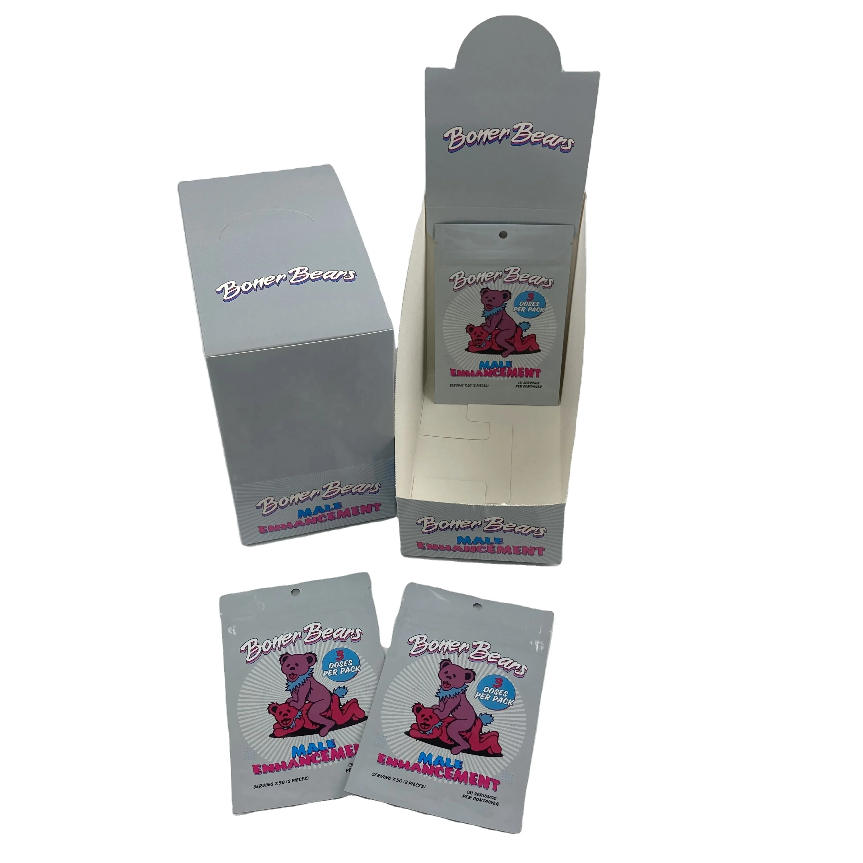 Retail Store Custom Printed Candy Gummy Chocolate Bar Packaging Counter ...