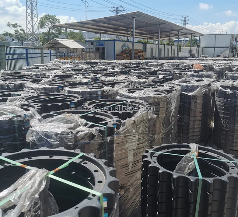 230mm 350mm 400mm 500mm Fastener Polyurethane Rubber Crawler Crane ...