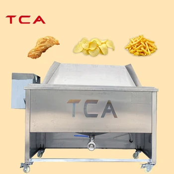 Tca Full Automatic Industrial Snacks Potato Chips Batch Fryers Gas ...