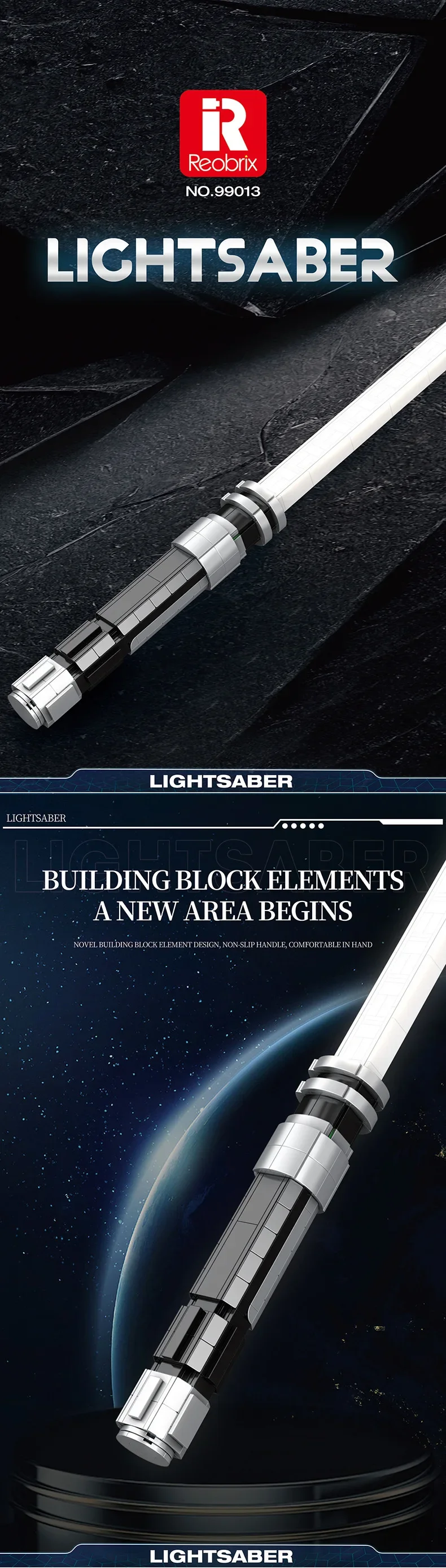 Reobrix 99010-99013 Star Plan Lightsaber Space Wars Sword The Force ...