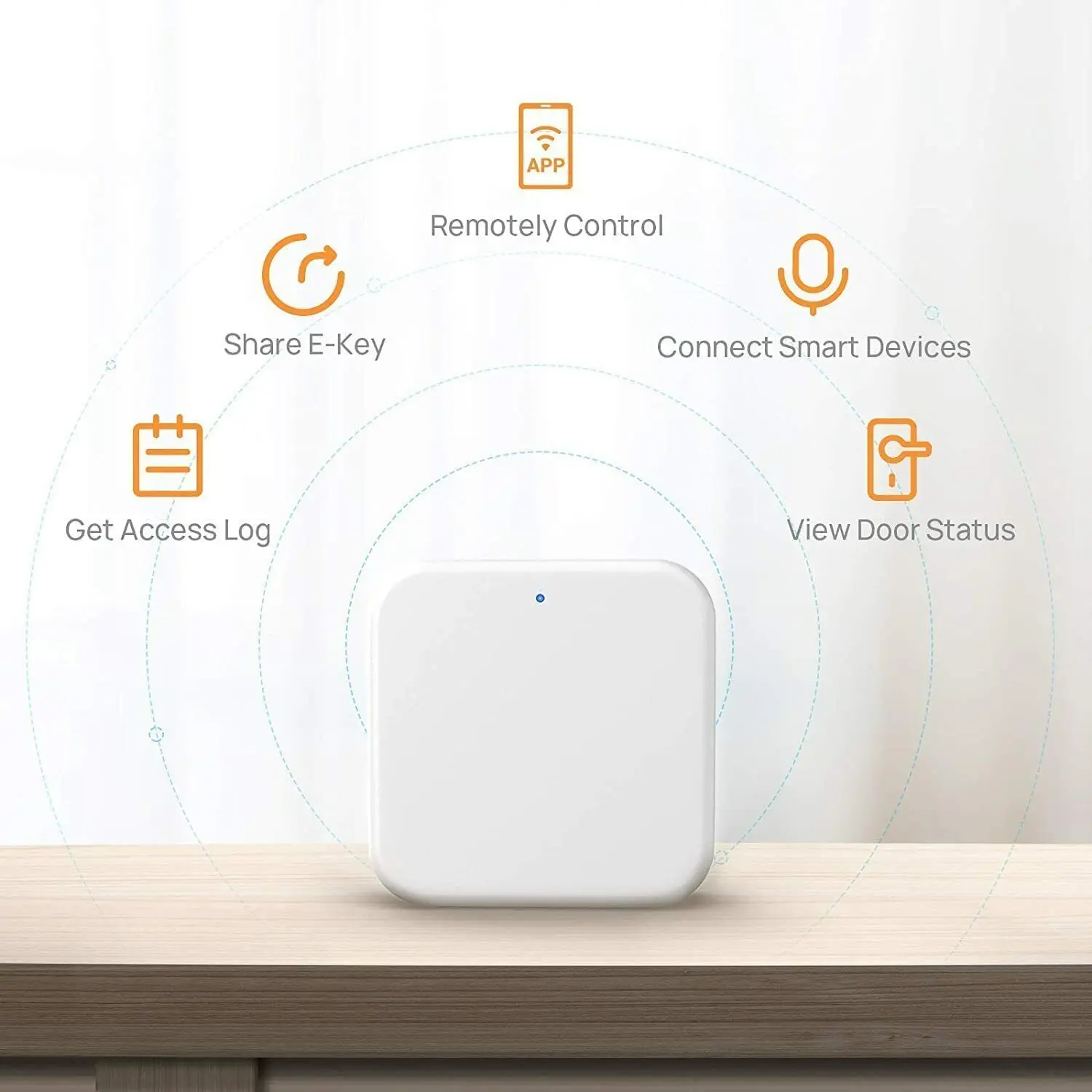 Gateway TTlock Long Range Wifi Gateway Door Lock Wireless TTlock APP ...