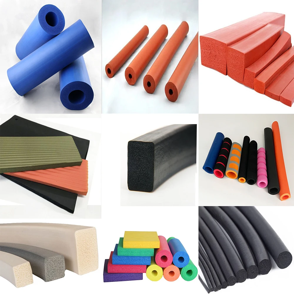 Rubber Foam Tube Protection - Buy Customized Silicone Rubber Foaming ...