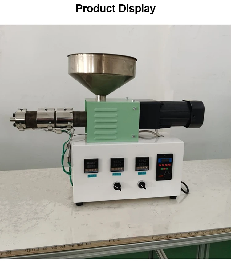 3D Plastic Extrude Machine - Desktop Polymer Material Extruder
