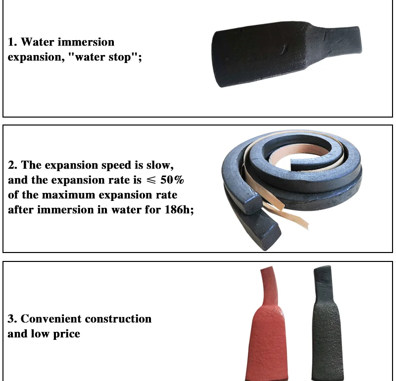 Modern Design PVC & Rubber Waterstop Strips for Concrete Joints