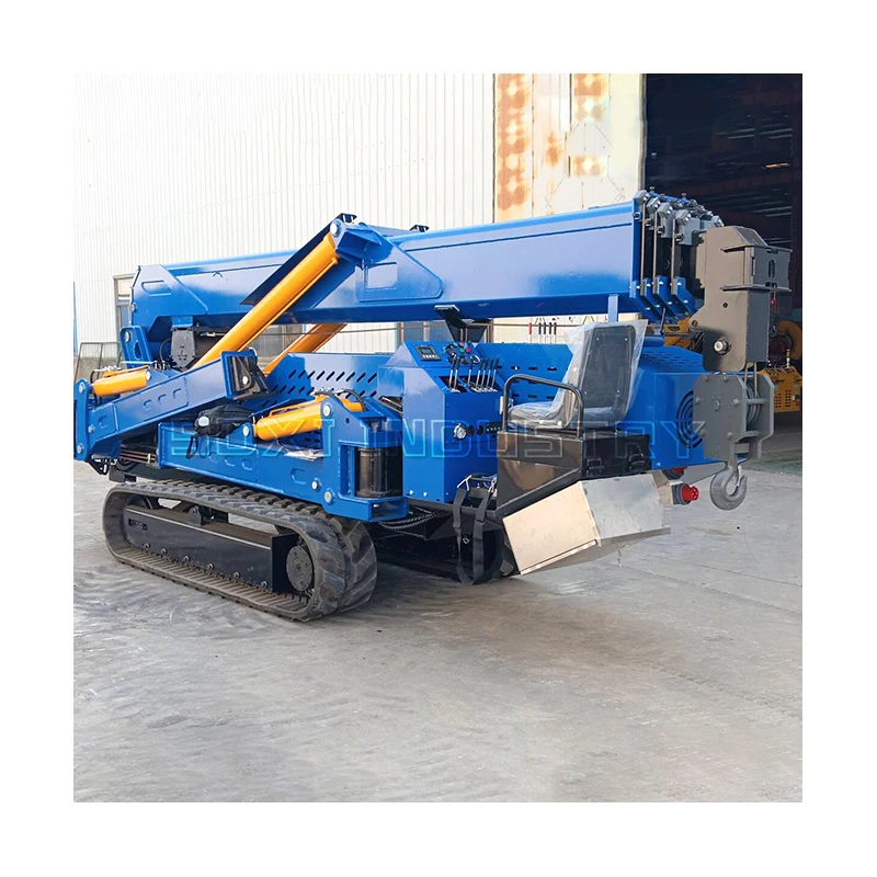 Crawler Crane Hydraulic Spider Crane 1.2t To 14t Diesel Electric ...