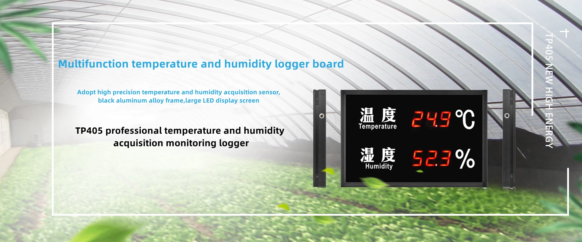 Temperature And Humidity Display Rs485 Wifi Temperature And Humidity ...