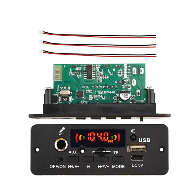 Car Accessories Car Usb Tf Fm Radio Wireless 12v Remote Control Mp3 Wma ...