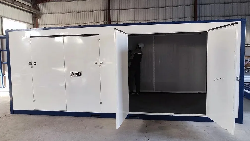 Steel Insulated Divided Prefab Assemble Foldable Mobile Container ...