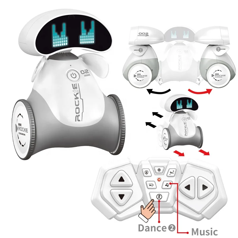 Custom Kids Educational Robot Toy Rc Toy Smart Robot With Programming ...