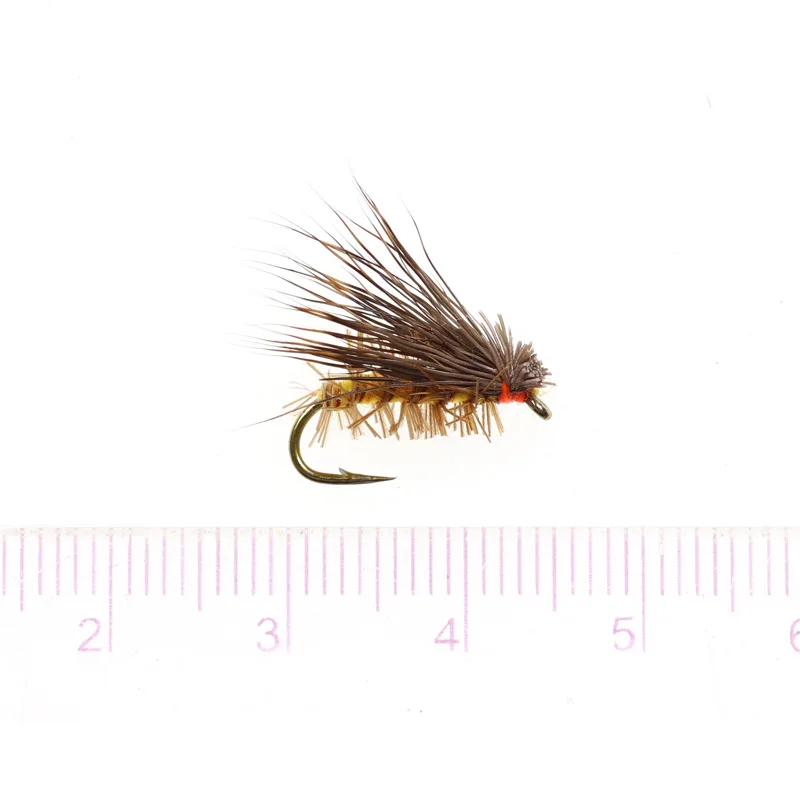 12# Deer Hair Insects Fishing Flies Silk Moth Fly Fishing Hooks - Buy ...