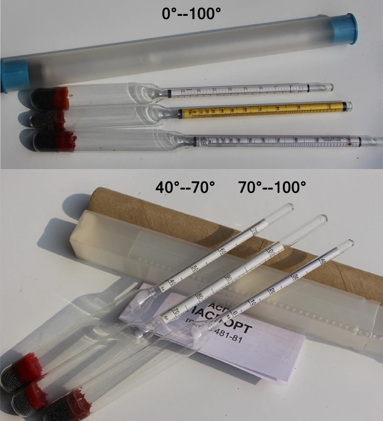 Precision Hydrometer - Accurate ABV Tester for Alcohol