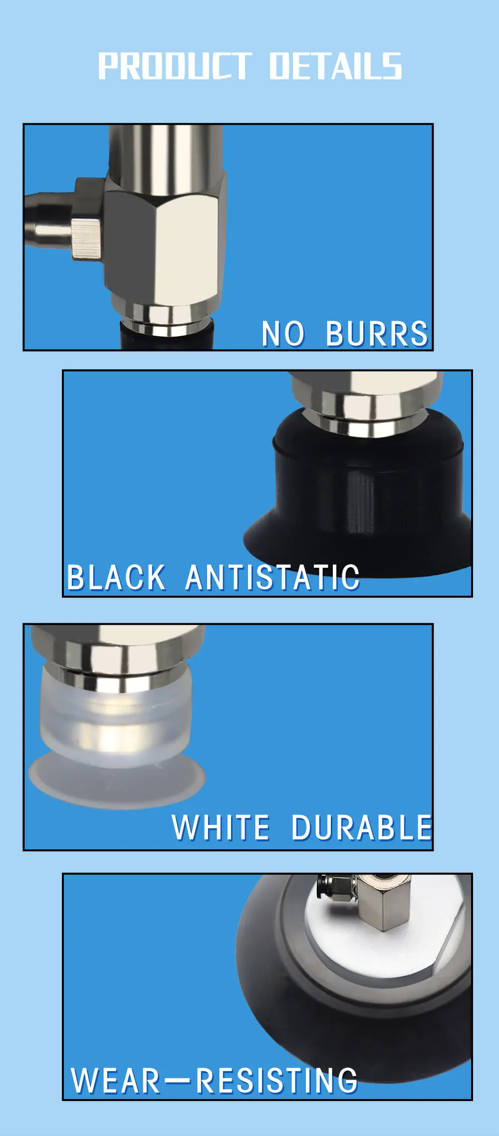 Industrial M15 Pneumatic Fittings Optician Lens Buffer Windshield Of ...