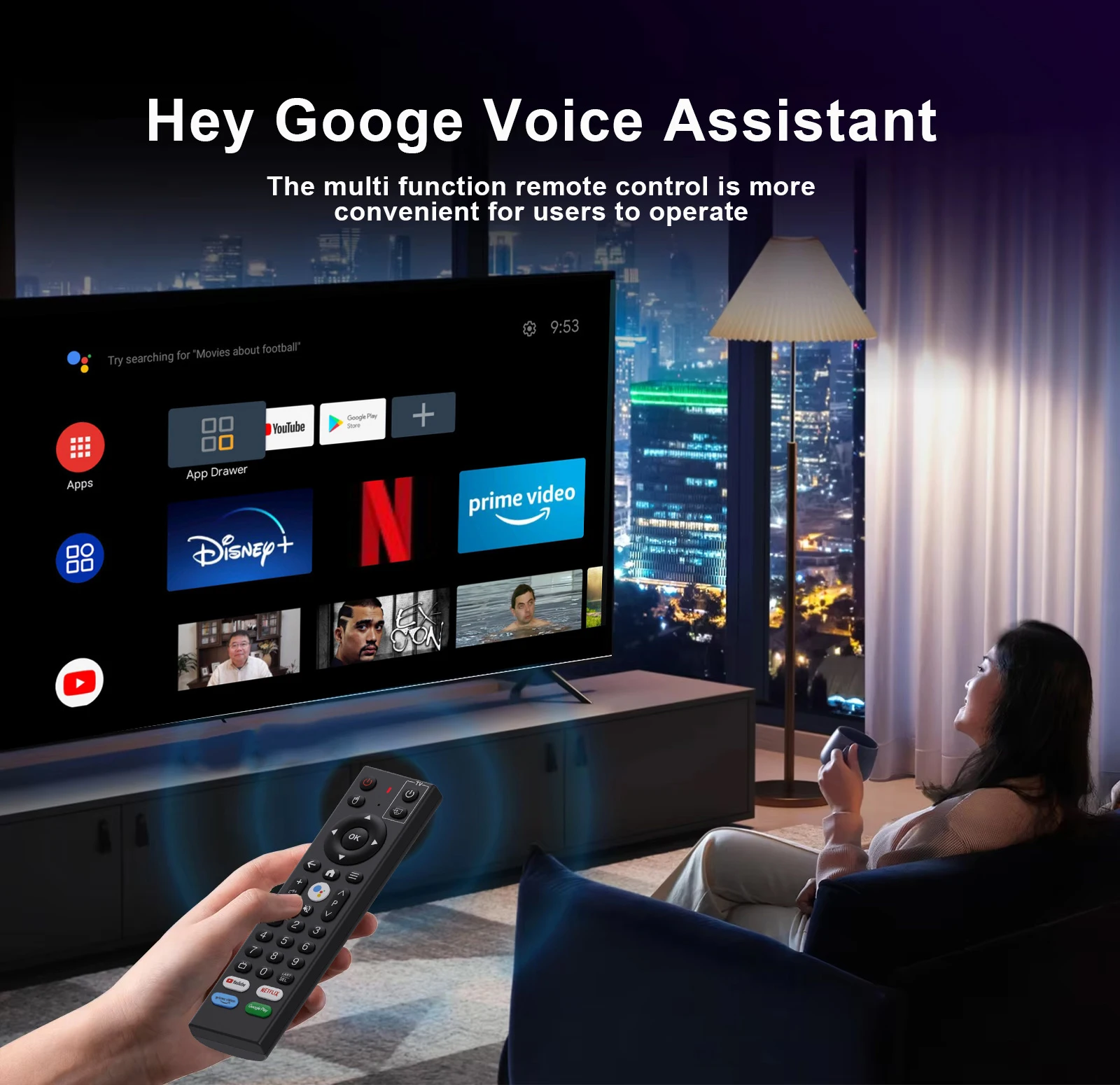 High Speed P7 Android 12 TV Box, 4K Resolution, 8K Support, WiFi 6 ...