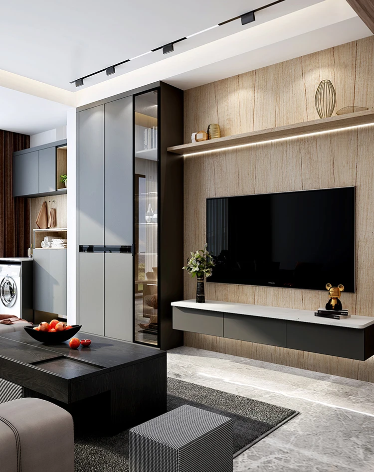 SUOFEIYA Custom TV Cabinet - Modern Luxury Design