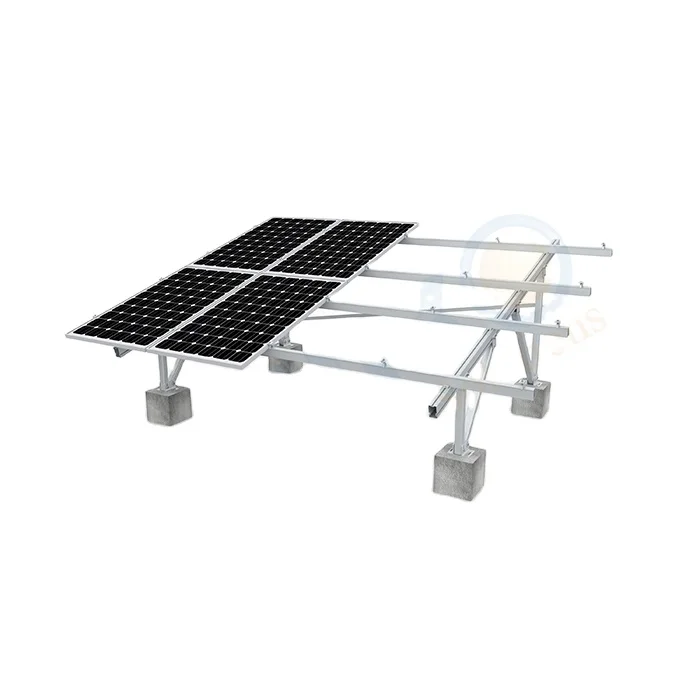 Rapid assembly solar panel mounting structure for ground solar power ...