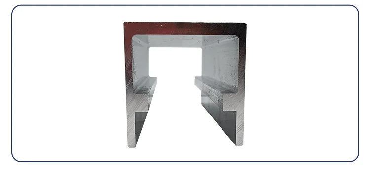 Custom U-shaped Aluminum Groove 6063 U-shaped Groove Channel Aluminum ...