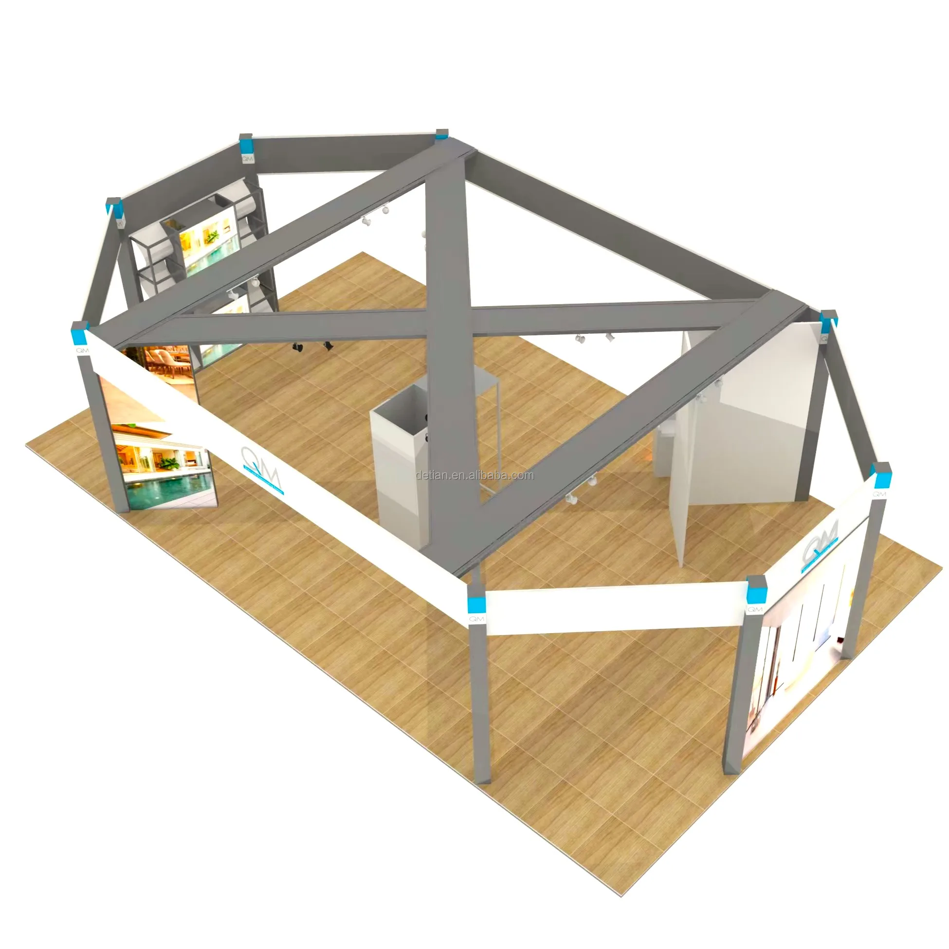 Detian Display - Customized Exhibition Booths for Trade Shows